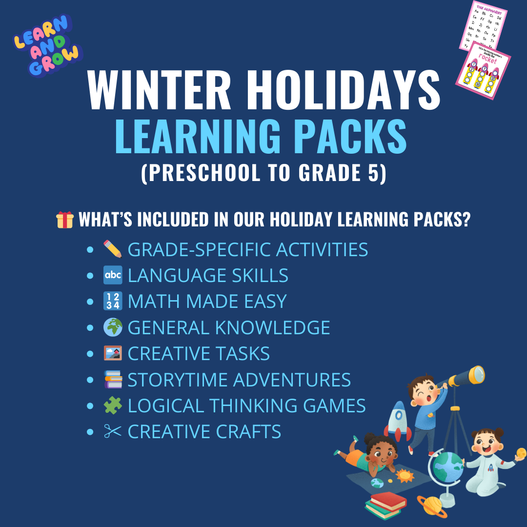 Winter Holidays Learning Packs – FunBox