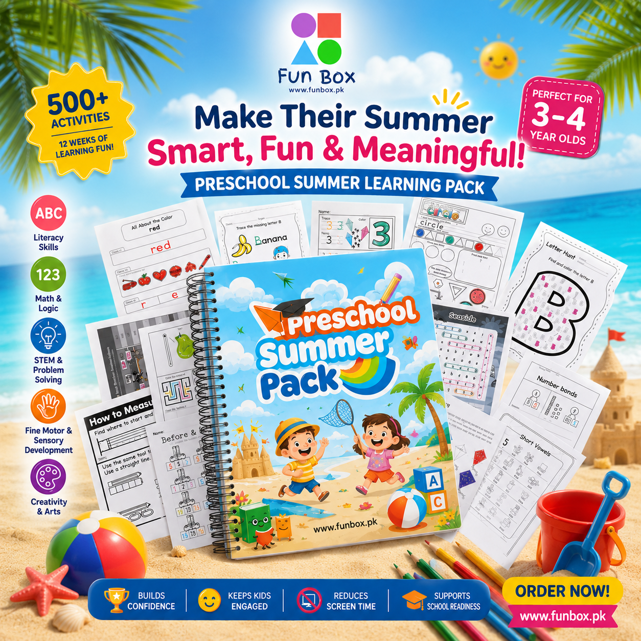 Pre-schoolers Summer Pack – FunBox