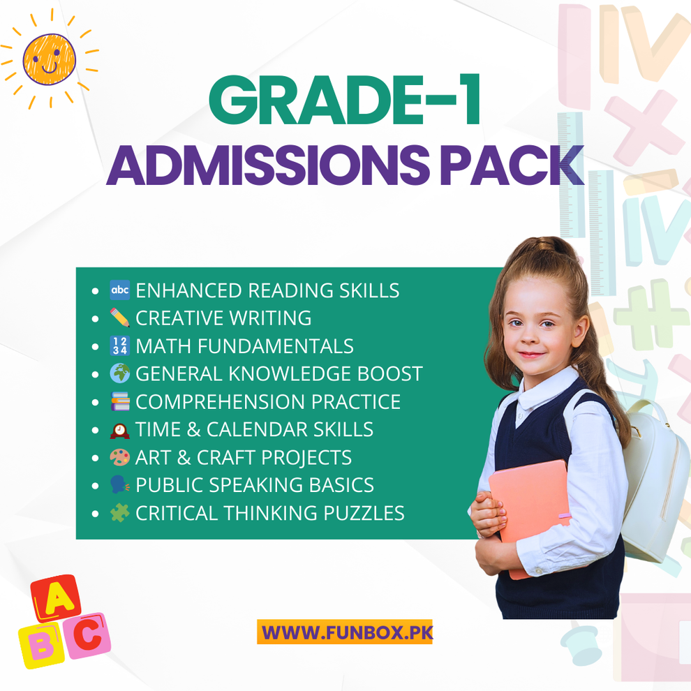 GRADE-1 Admission Pack – FunBox
