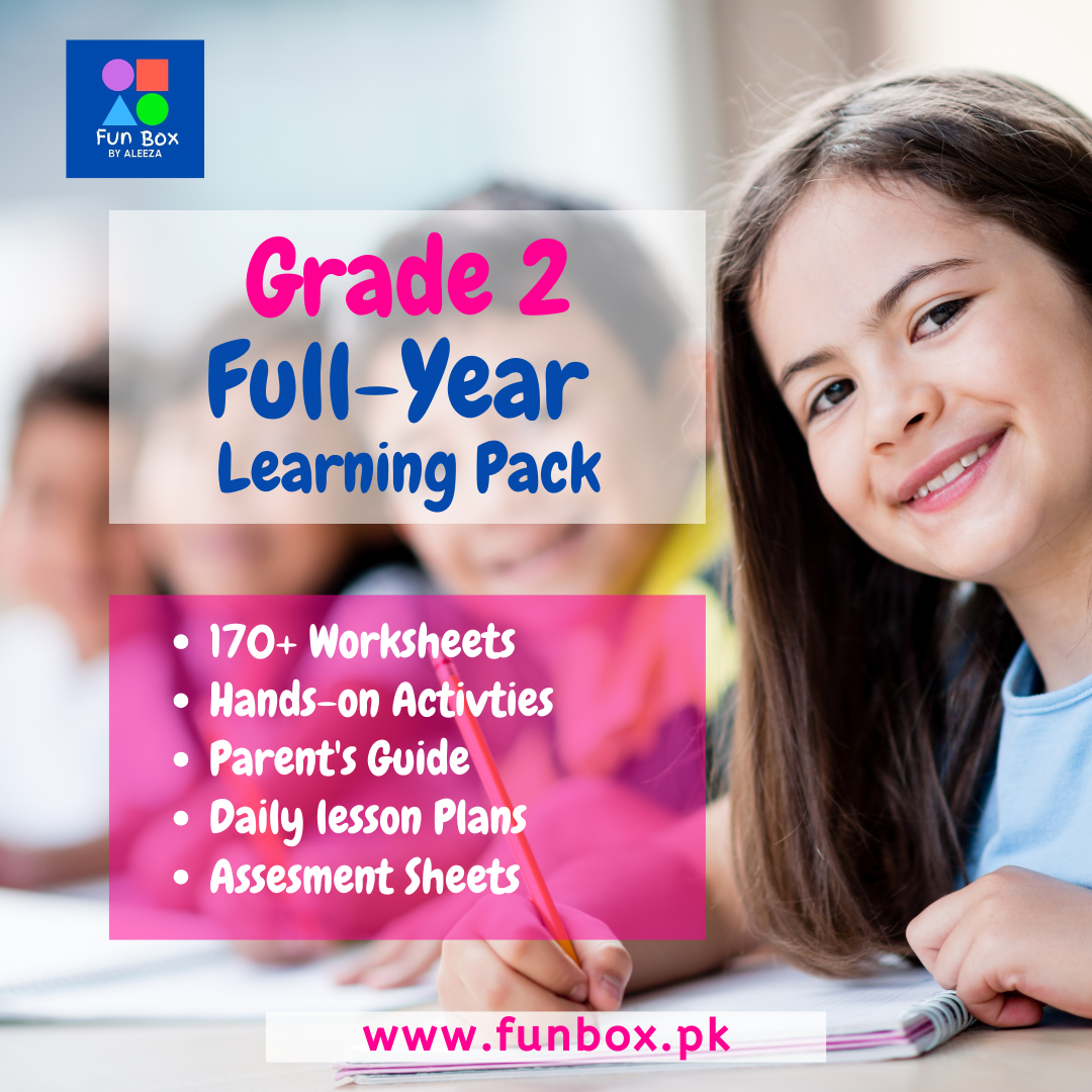 Grade-2 Full-Year Learning Pack – FunBox