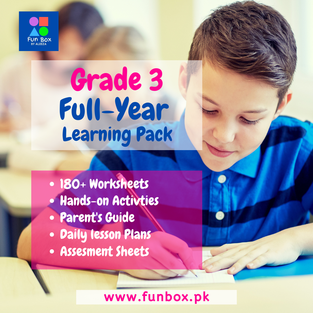 Grade-3 Full-Year Learning Pack – FunBox