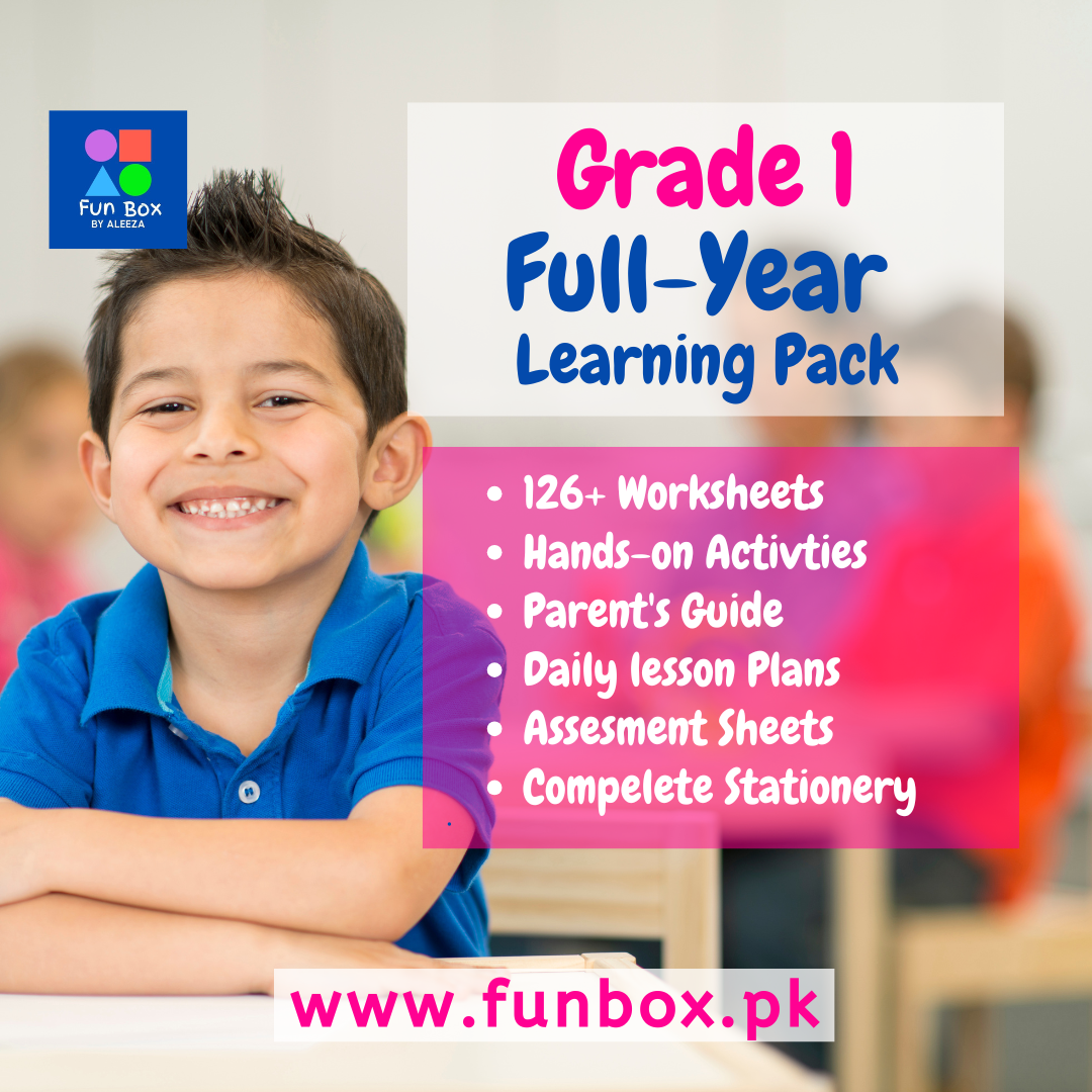 Grade-1 Full-Year Learning Pack – FunBox
